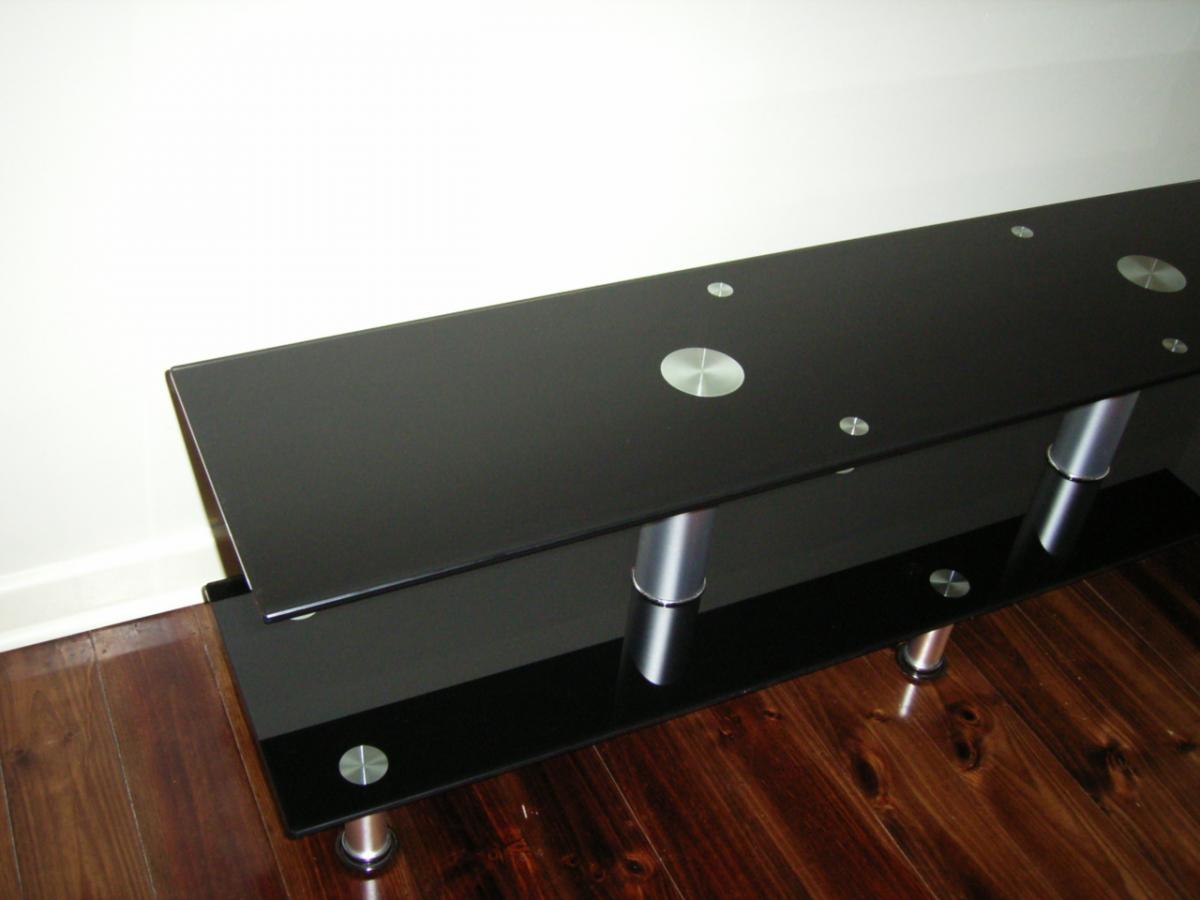 SOLD: FS: Black Glass AV Entertainment Unit - Adelaide SOLD |﻿ Stereo ...