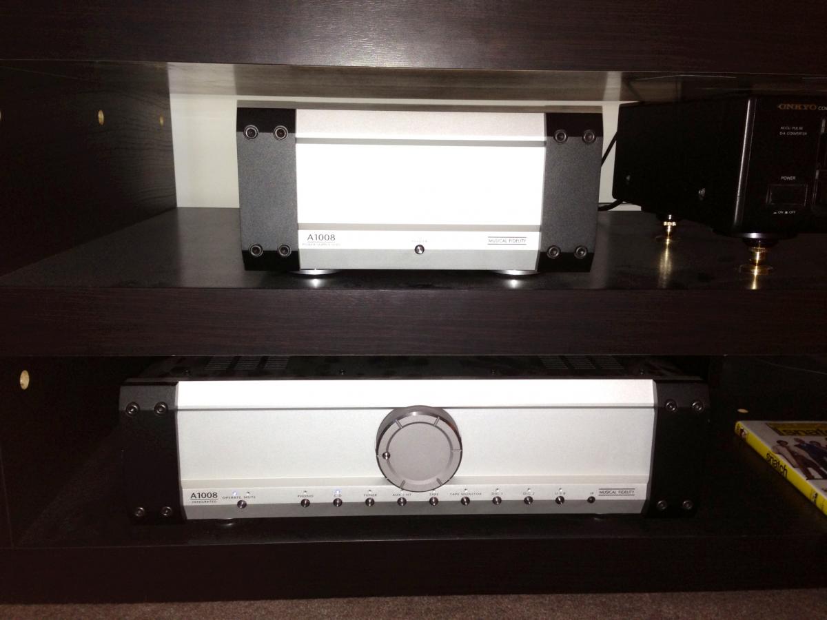 FS: Musical Fidelity A1008 Integrated Amplifier - Stereo, Home Cinema ...