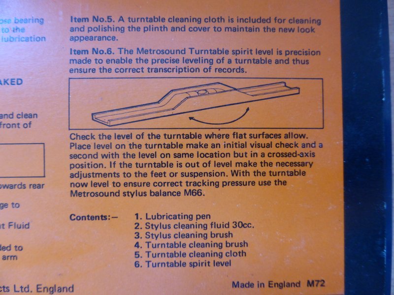 FS: Vintage Turntable Care Kit (new) - Stereo, Home Cinema, Headphones ...