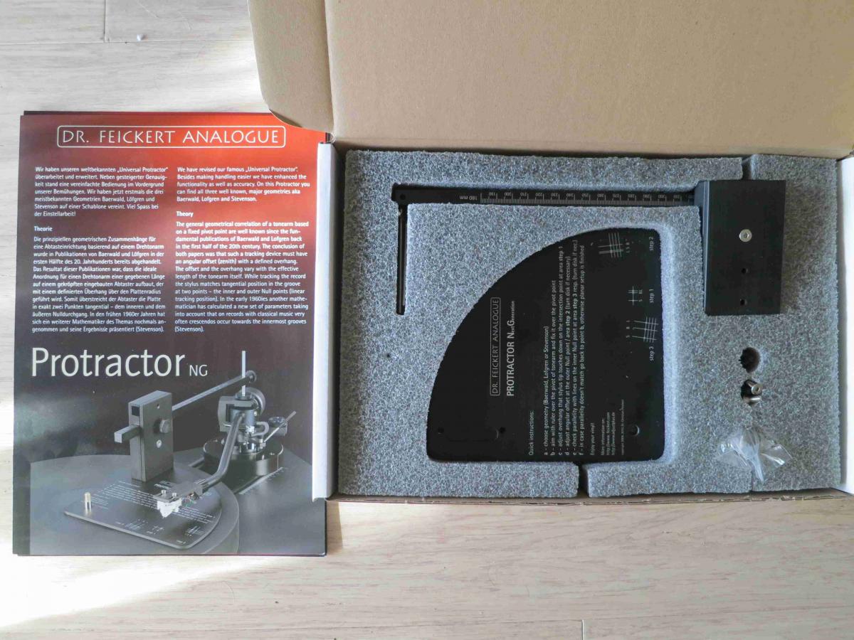 SOLD: FS: Dr. Feickert Alignment Protractor NG (Next Generation ...