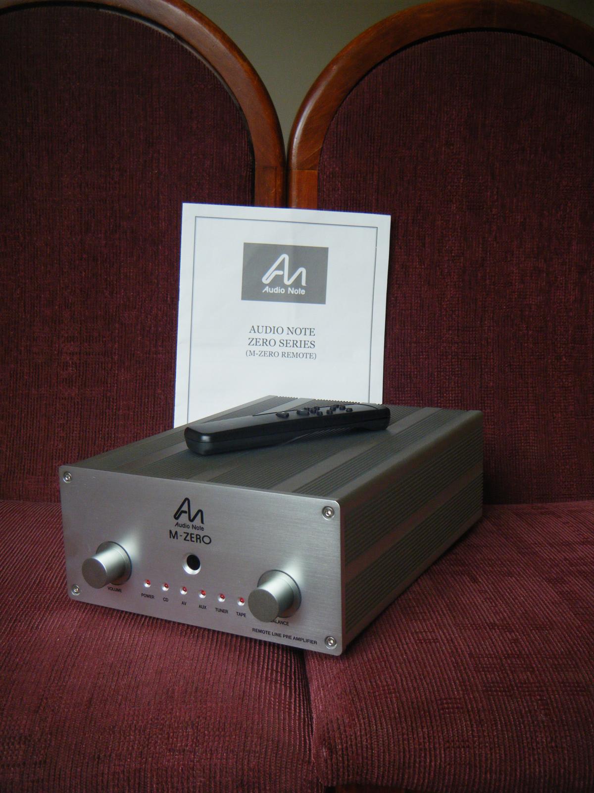 SOLD: FS: Audio Note M-Zero Remote Preamplifier - Stereo, Home Cinema ...