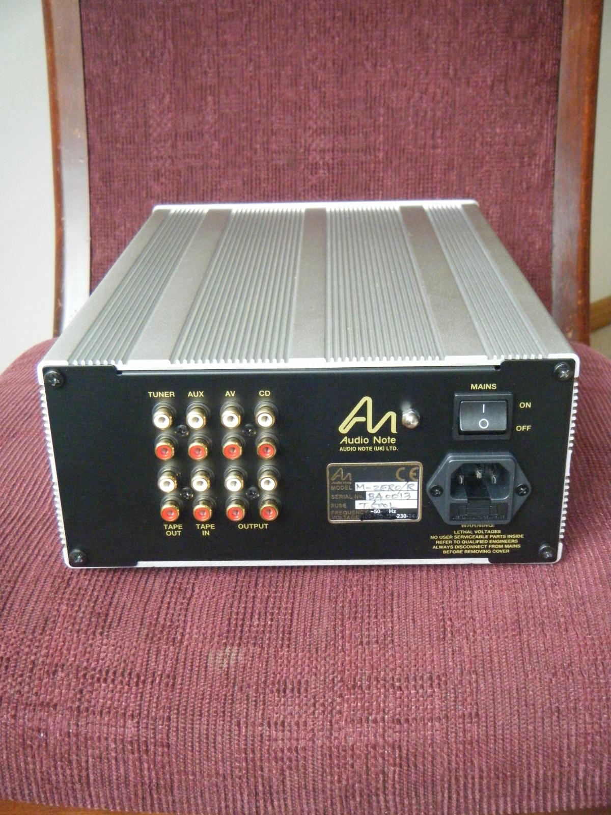 SOLD: FS: Audio Note M-Zero Remote Preamplifier - Stereo, Home Cinema ...