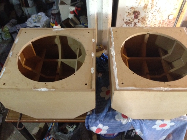 Extra volume to allow for bracing and stuffing for bass bin - DIY Audio ...