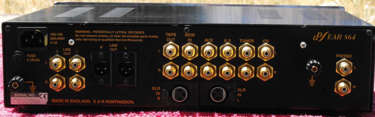 NO LONGER AVAILABLE: FS: EAR 864 Balanced Preamp - Stereo, Home Cinema ...