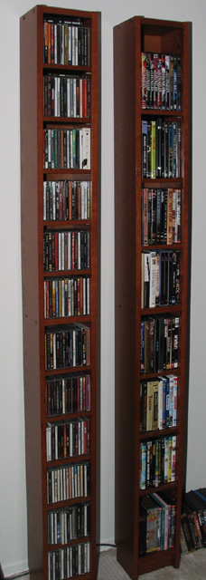 FS: 2x IKEA Benno CD/DVD towers (black) - PRICE DROP - Stereo, Home Cinema, Headphones ...