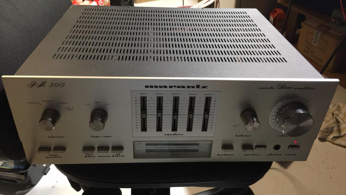 FS [MEL]: Marantz, PM500 Integrated |﻿ Stereo, Home Cinema, Headphones ...