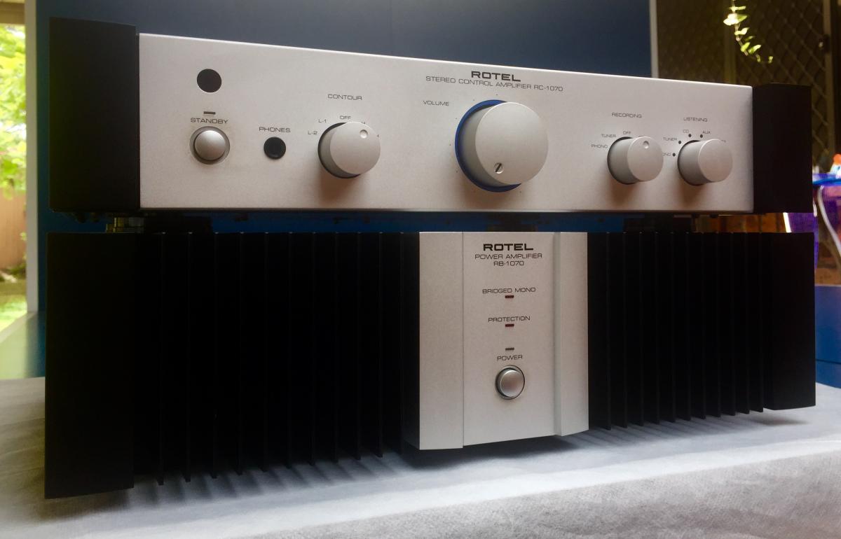 FS: Rotel RC 1070 Pre-Amp and RB 1070 Power Amp |﻿ Stereo, Home Cinema ...