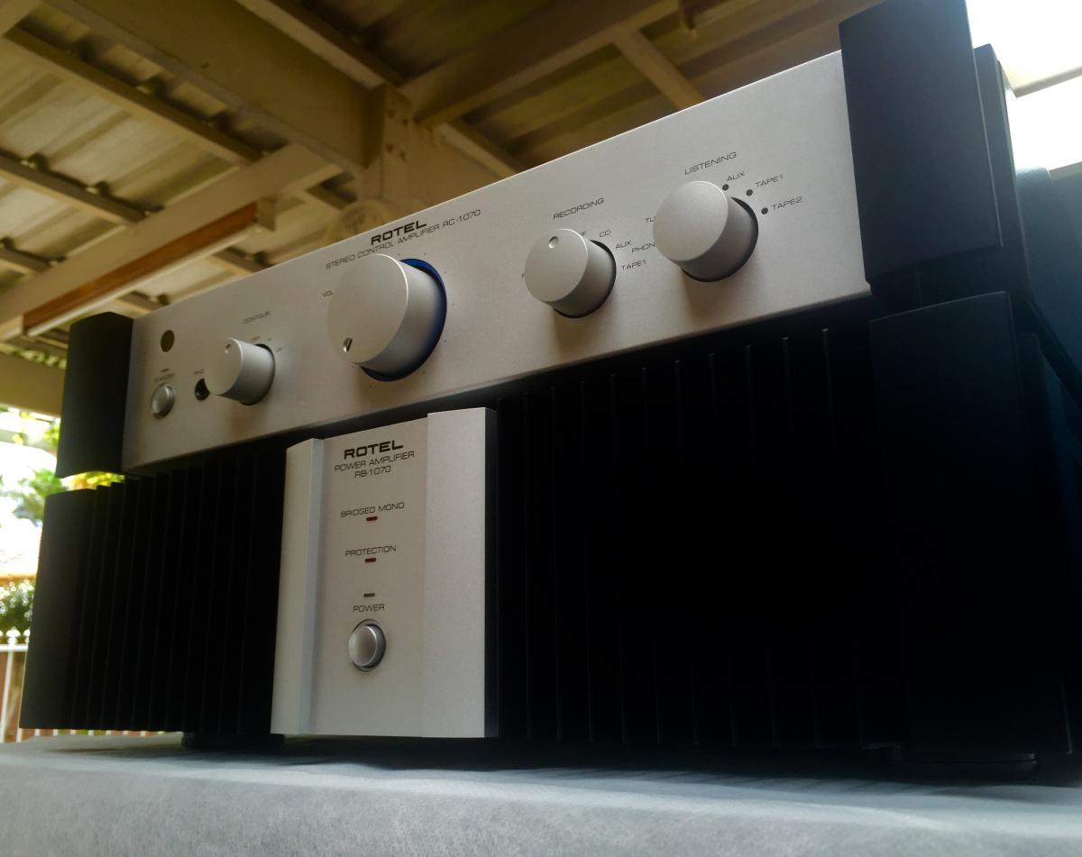 FS: Rotel RC 1070 Pre-Amp and RB 1070 Power Amp |﻿ Stereo, Home Cinema ...