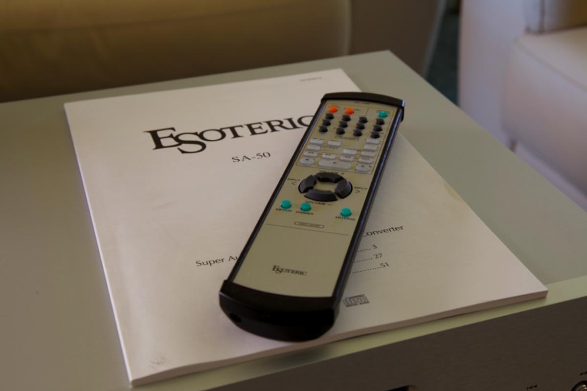 SOLD: EOI: Esoteric SA-50 CD/SACD Player - Stereo, Home Cinema ...