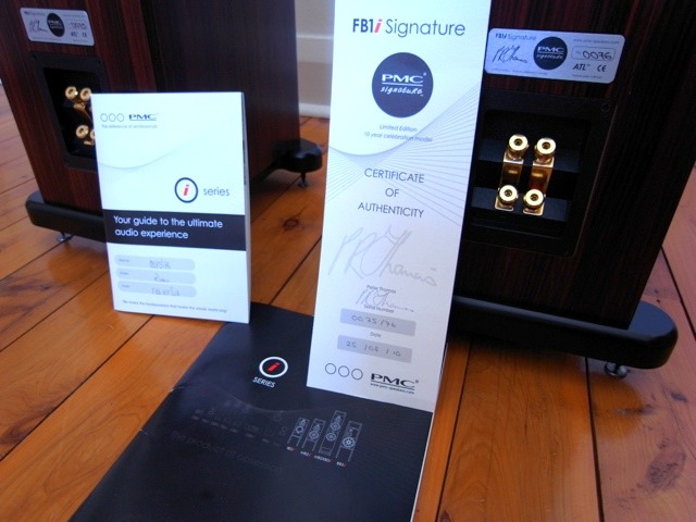 FS: PMC FB1i Signature floor-standing Speakers [Sydney] - Stereo, Home Cinema, Headphones ...