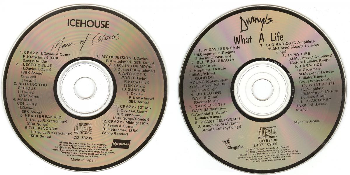 Collecting early production CD's - my perspective and some photos ...