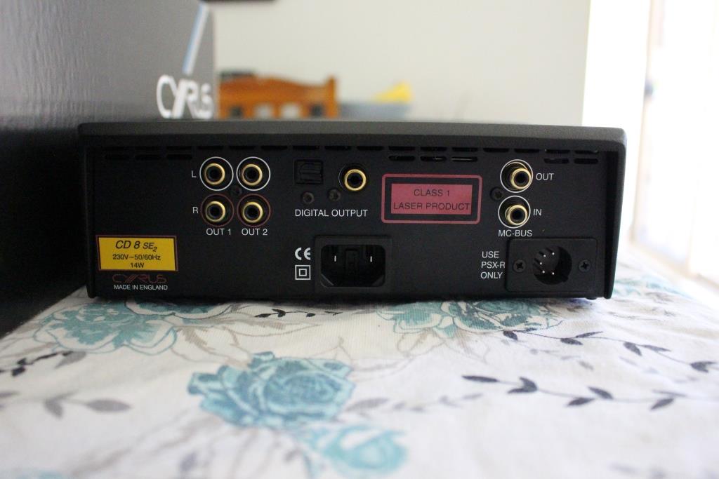 SOLD: FS: Cyrus CD8SE2 CD player - Stereo, Home Cinema, Headphones ...