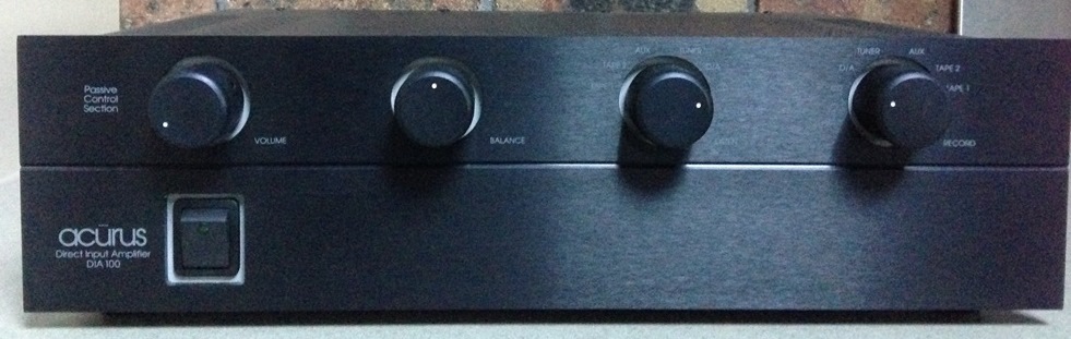 Acurus DIA100 integrated amplifier |﻿ Stereo, Home Cinema, Headphones ...