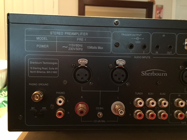 FS: Upgraded Sherbourn Pre-1 Preamplifier ***PRICE REDUCTION*** need it ...