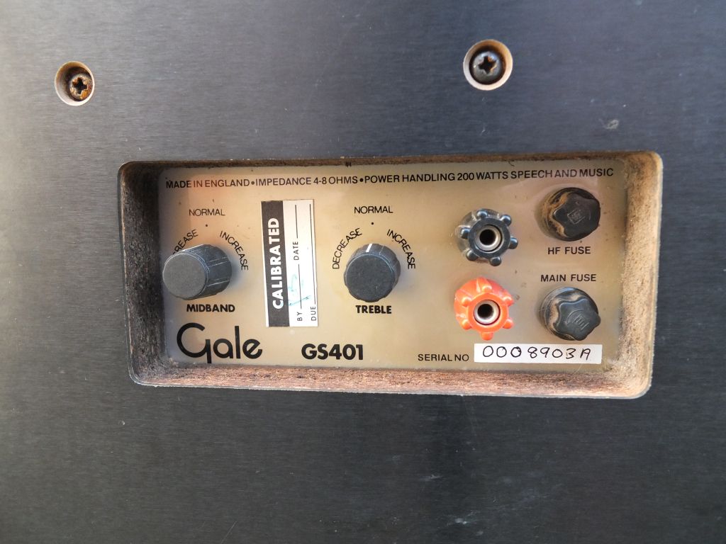 SOLD: FS: Gale GS 401A speaker pair - Stereo, Home Cinema, Headphones ...