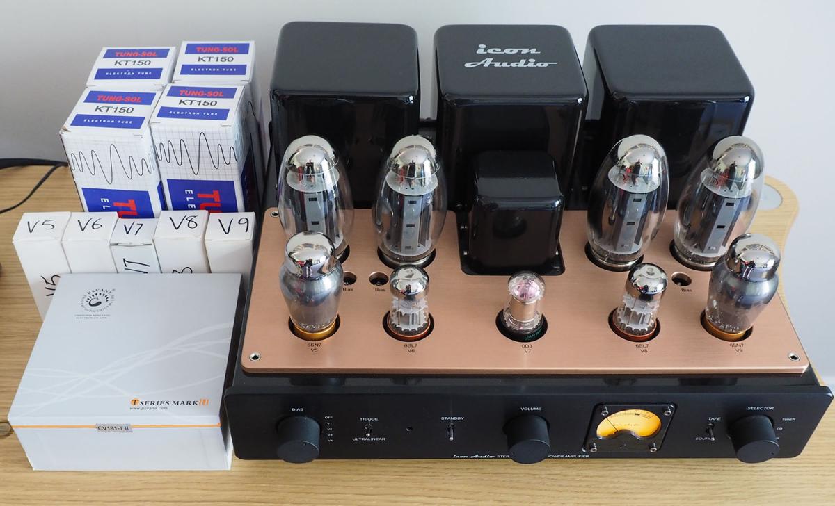 FS: Icon Audio ST60-MkIIIm Signature KT150 Integrated Valve Amp ...
