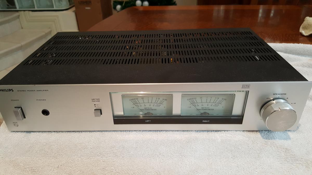 FS: Philips 260 Preamp and 360 Power amplifier - Stereo, Home Cinema ...