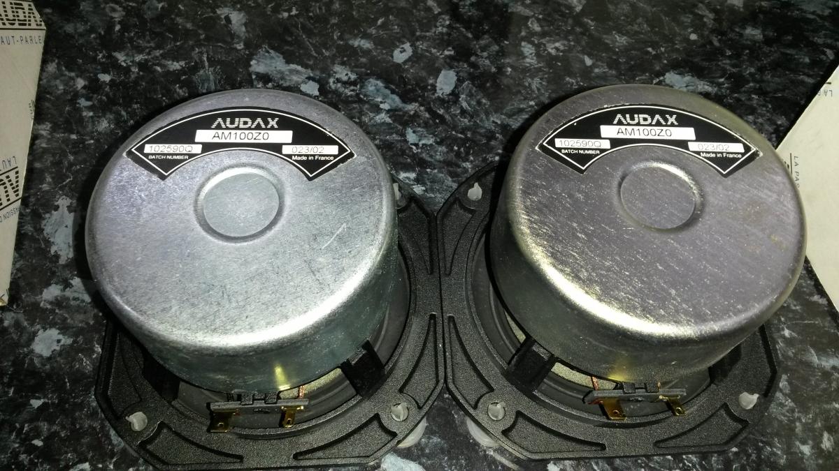 FS: ADL- Audax HDA Aerogel Mid Bass Drivers AM100Z0 (PICS ADDED ...