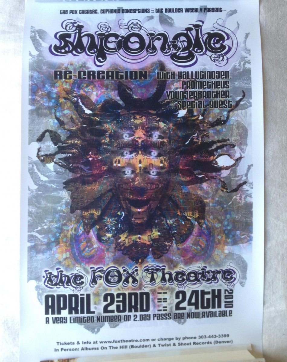 FS: Offical Shpongle Poster |﻿ Stereo, Home Cinema, Headphones Components