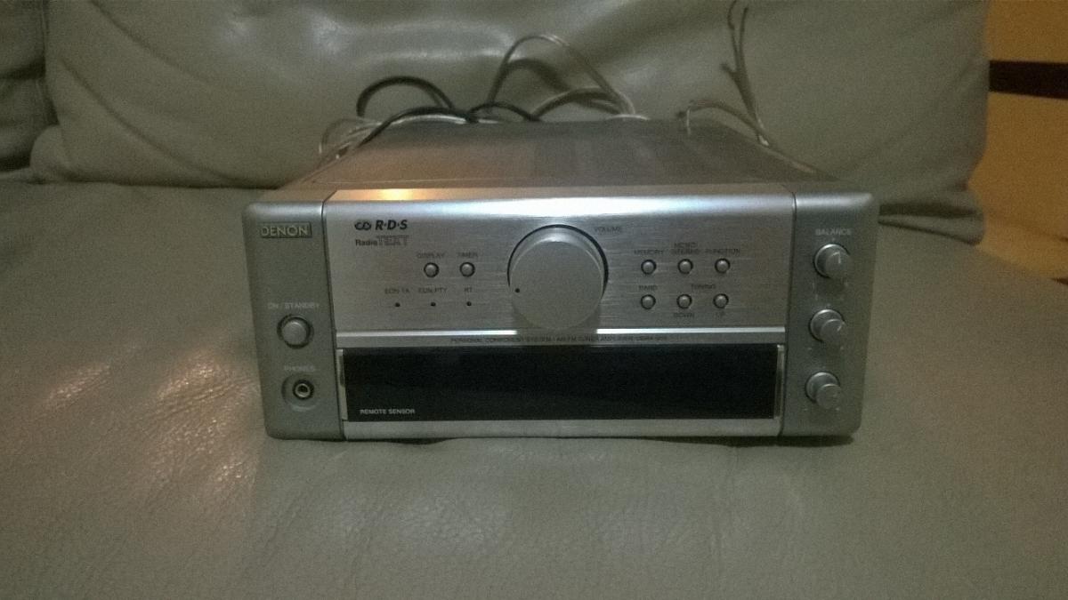 SOLD: FS: denon udra-m10 and denon scm51 speakers (designed by Mission ...