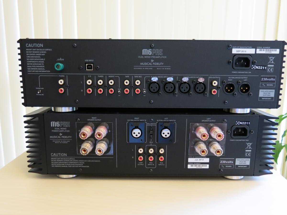 SOLD: FS: Musical Fidelity M6PRE and M6PRX Amplifiers - Stereo, Home ...