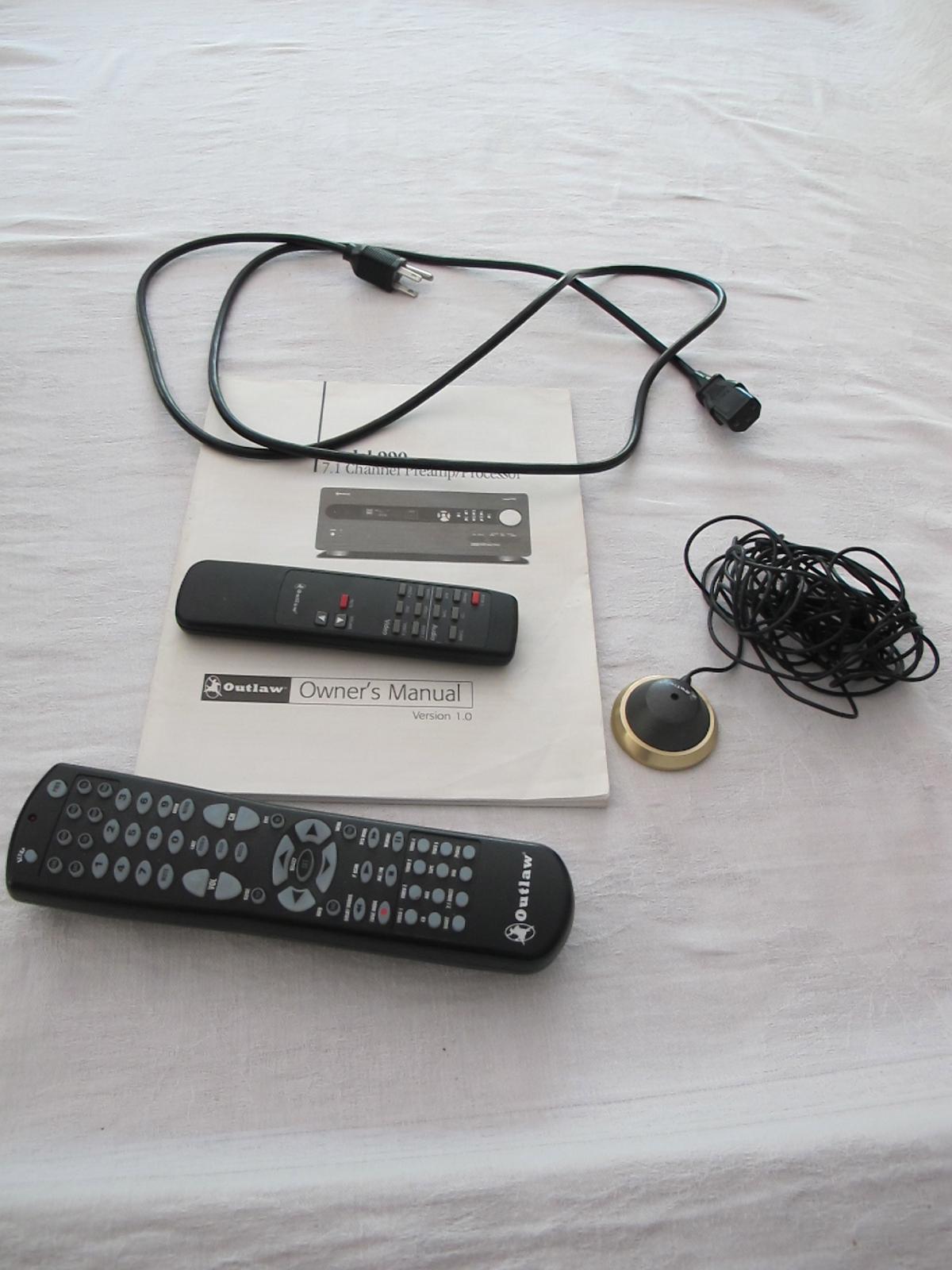 FS (WA) Outlaw Model 990 7.1 Channel Preamp/Processor - Stereo, Home ...