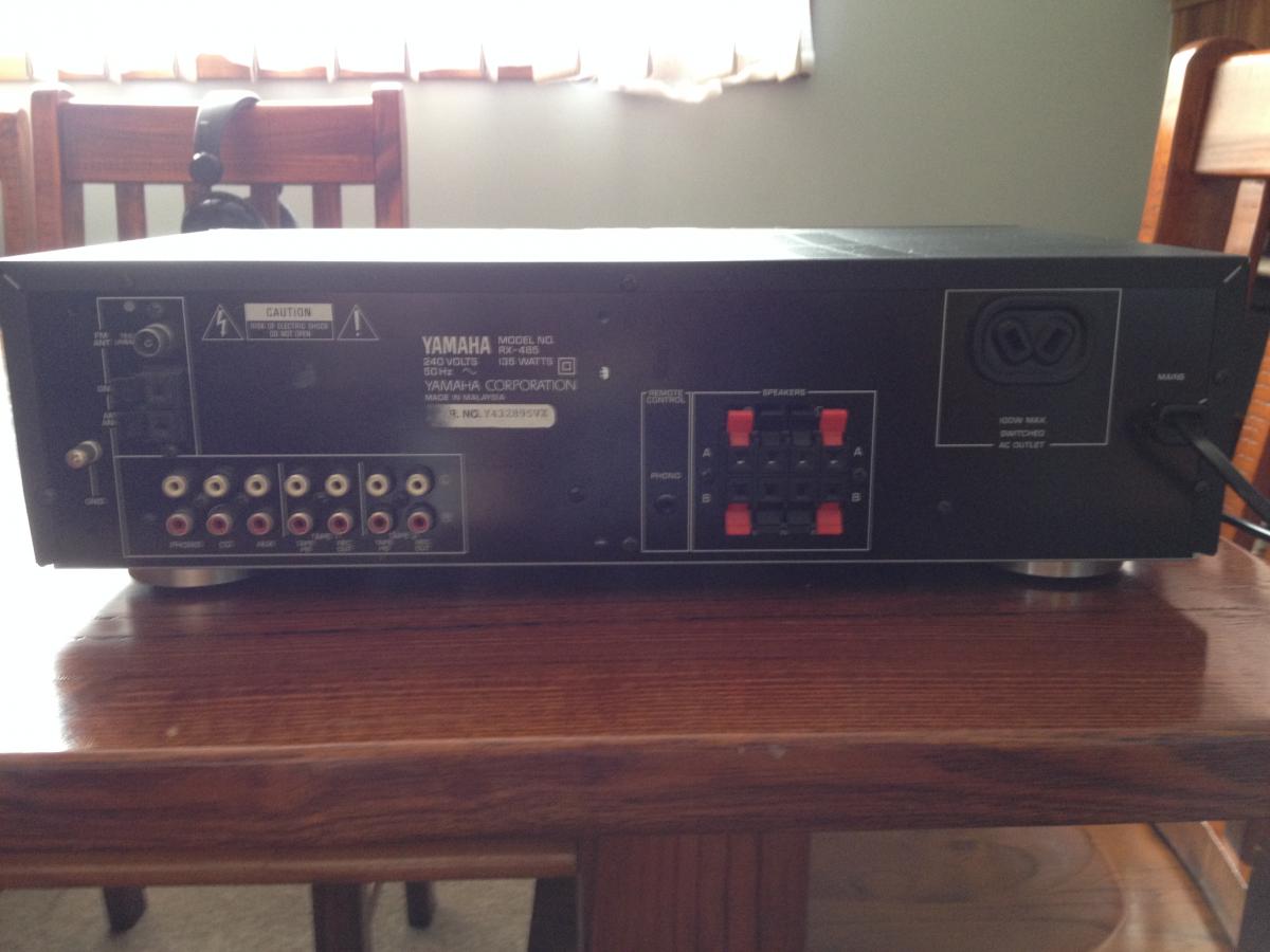 Yamaha RX-485 INTRGRTD AMP - Stereo, Home Cinema, Headphones Components ...
