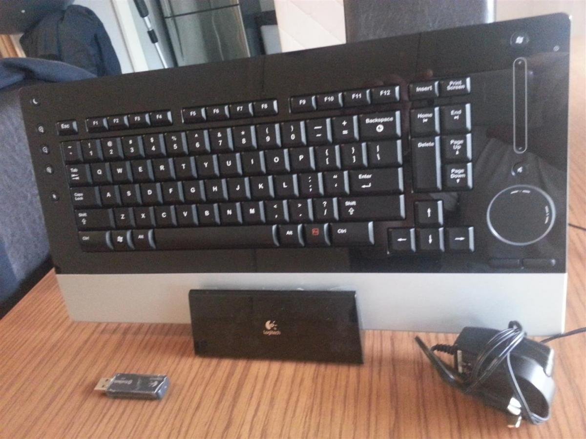 SOLD: FS: Logitech diNovo Edge Bluetooth Wireless Keyboard |﻿ Stereo ...