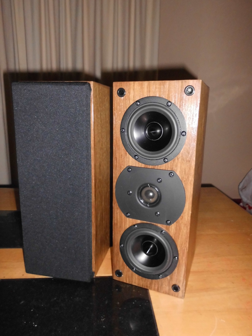 Finished computer desk speakers finally! - DIY Audio Projects - StereoNET