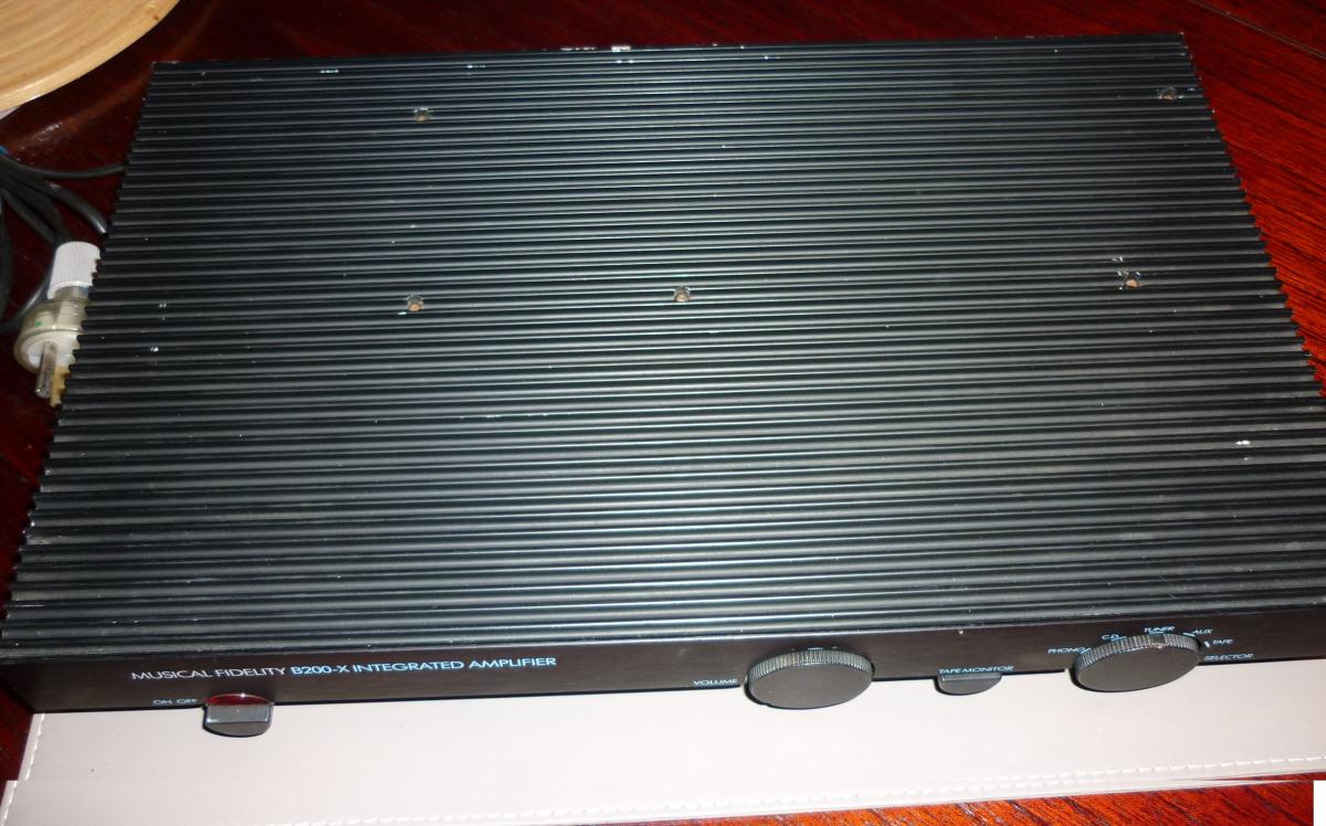 SOLD: Musical Fidelity B200-X Integrated Amplifier Vintage - Stereo ...