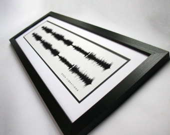 waveform print of song (for framing) - General Chill Out Room - StereoNET
