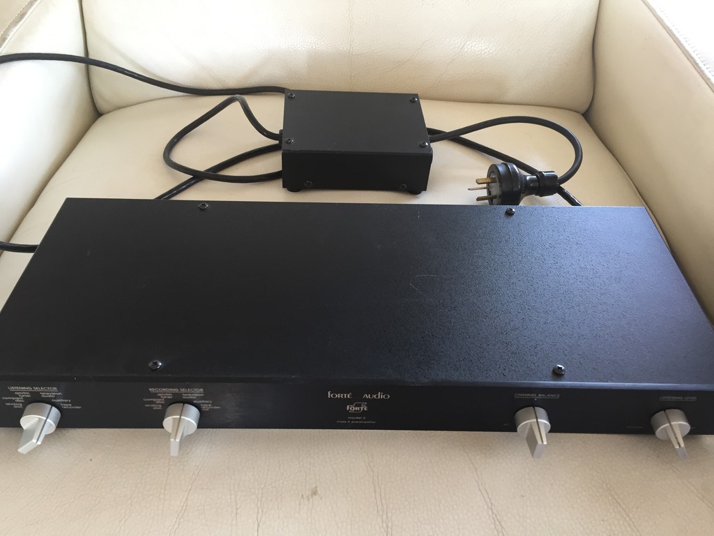 Forte Model 2 Class A Preamp. Designed by Nelson Pass. - Stereo, Home ...