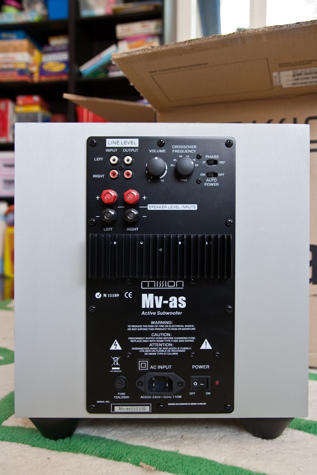 Mission Subwoofer Fs - Home Cinema General Discussion - StereoNET