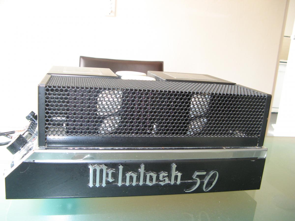 SOLD: McIntosh MC50 Power Amplifiers (pair) 240 voltage with original ...