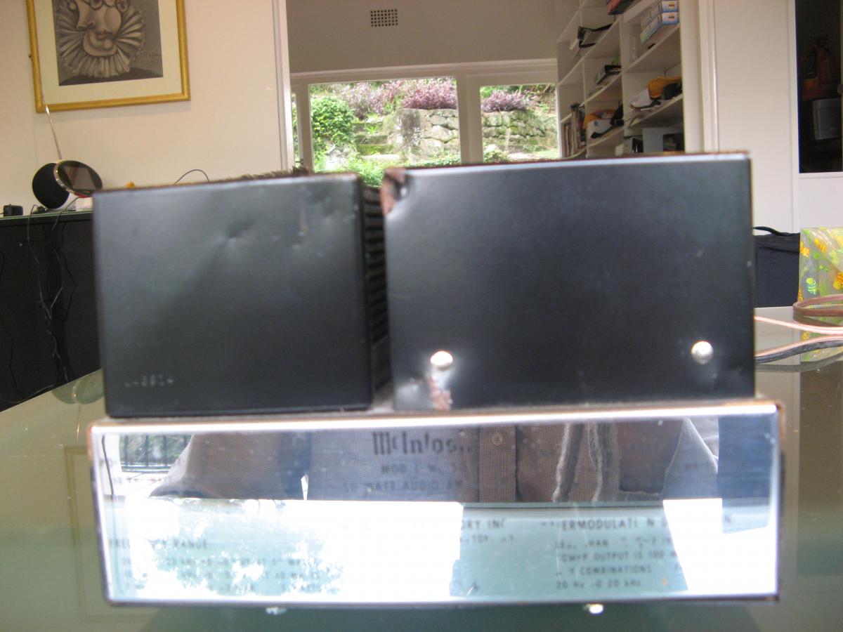 SOLD: McIntosh MC50 Power Amplifiers (pair) 240 voltage with original ...