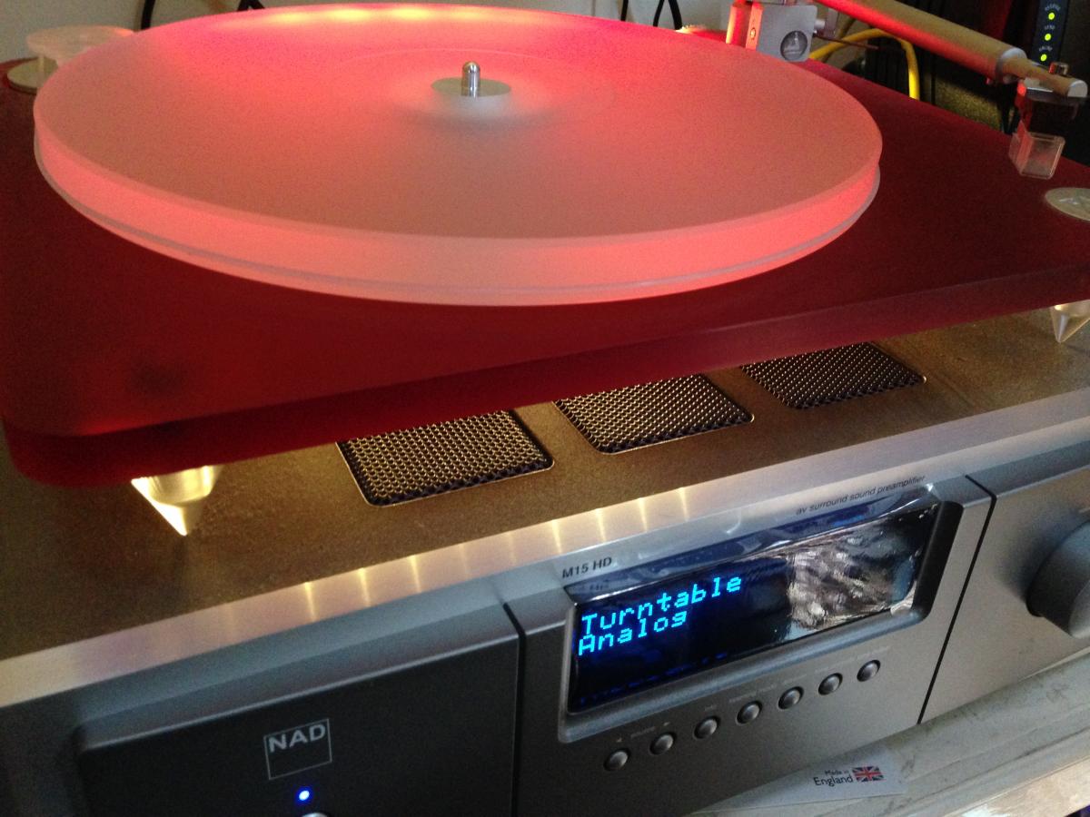 Lighting up your turntable! How do you do yours? - Turntables, Record ...