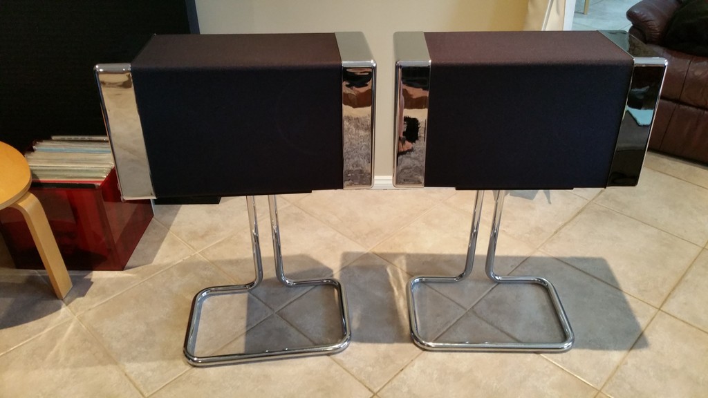 SOLD: FS: Gale GS401A Speakers fully refurbished + replica Gale Chrome ...