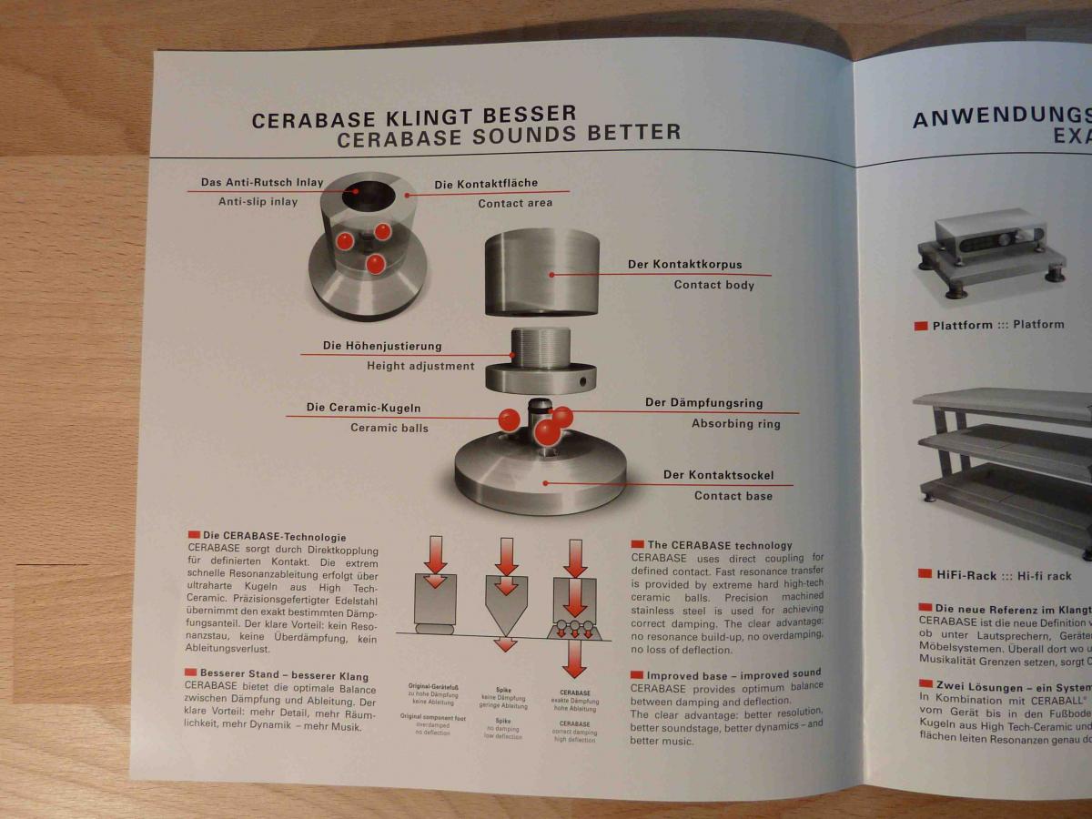 SOLD: FS: FINITE ELEMENTE Cerabase CLASSIC equipment support feet ...