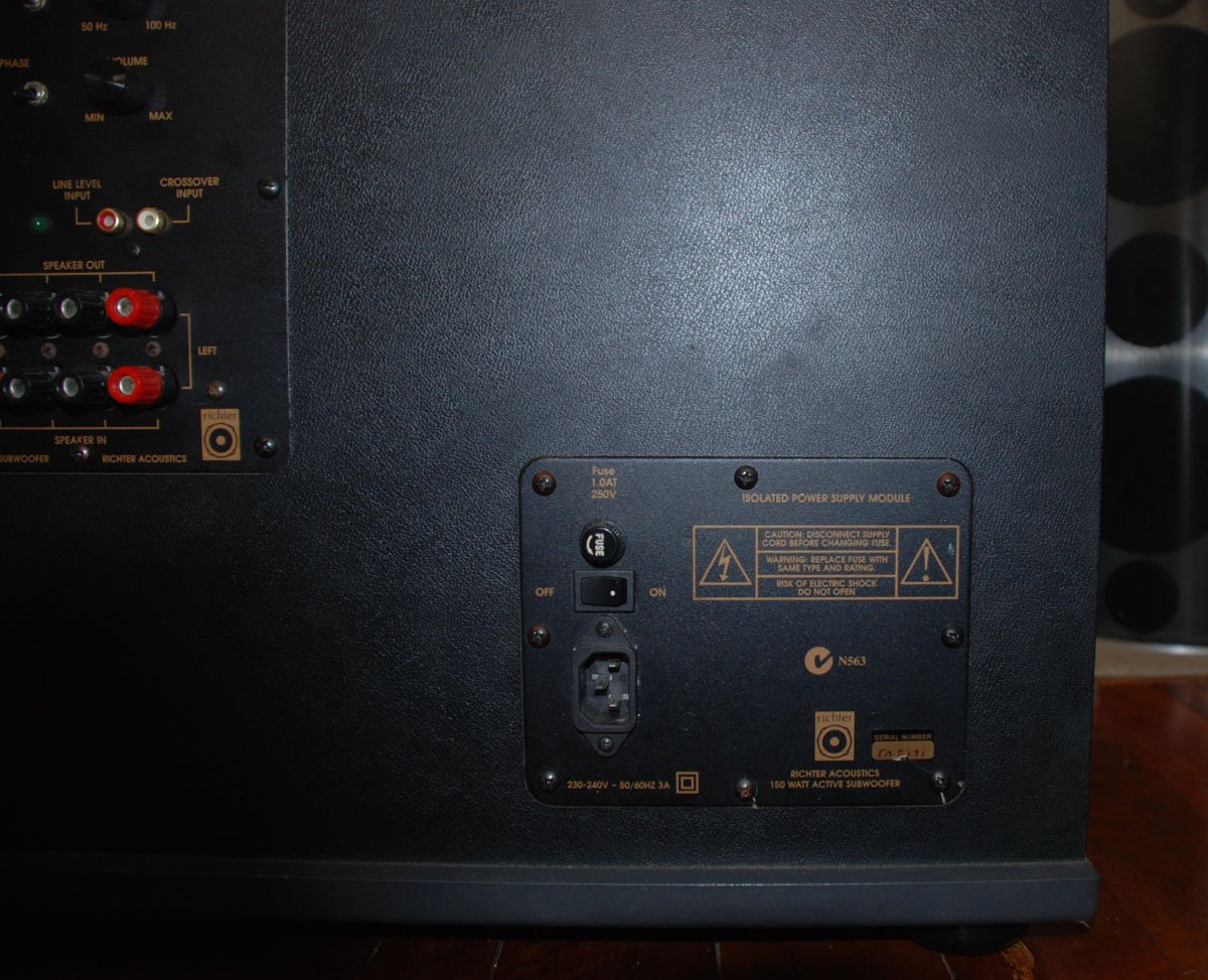 SOLD: FS: Richter Thor MK1 12" Subwoofer + Richter PM-SW101 10 ...