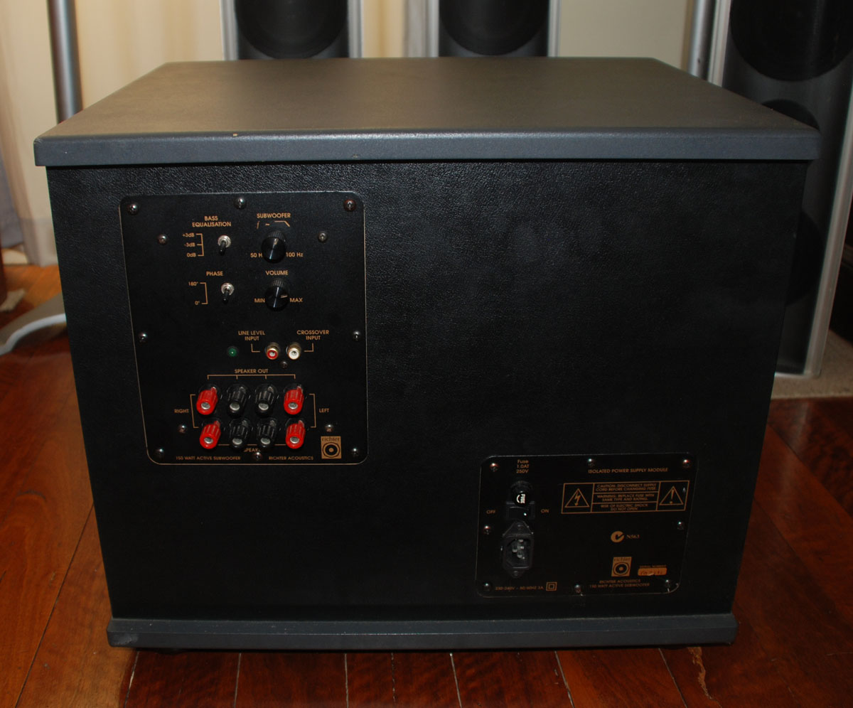 SOLD: FS: Richter Thor MK1 12" Subwoofer + Richter PM-SW101 10 ...