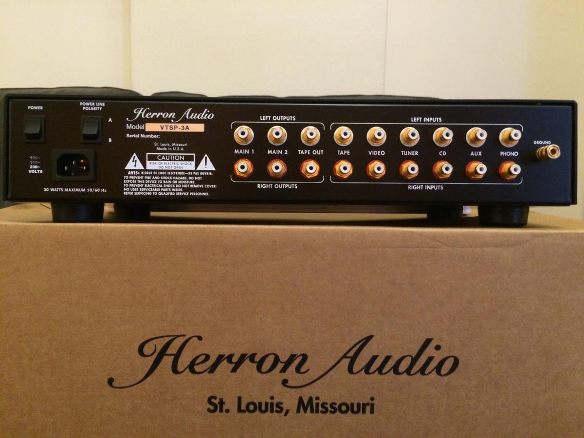 FS: Herron Audio VTSP3A tube pre amplifier - Stereo, Home Cinema ...