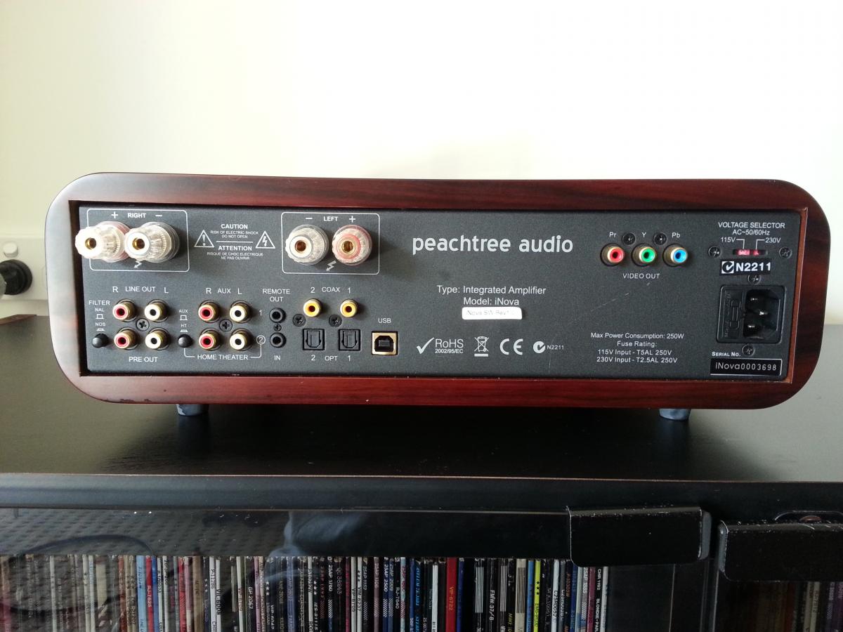 SOLD: Peachtree Audio iNova Integrated Amplifier - Stereo, Home Cinema ...