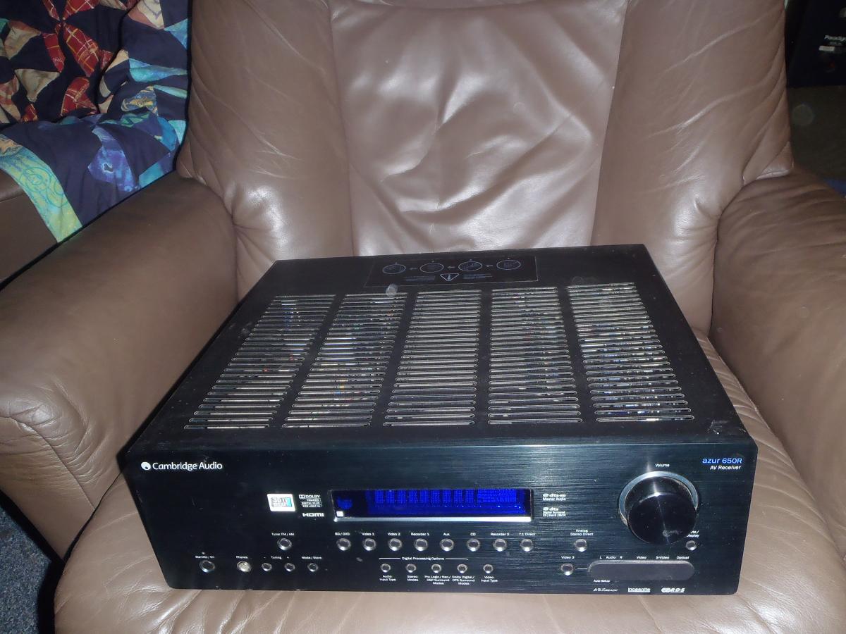 FS: Cambridge Audio azur 650R AV Receiver |﻿ Stereo, Home Cinema ...