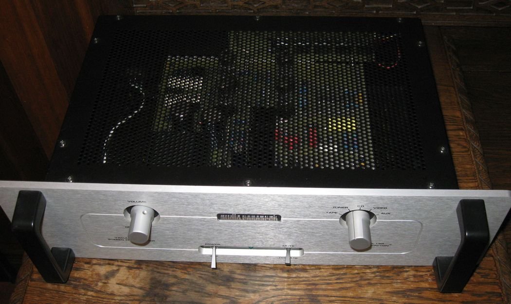 FS: Audio Research LS8 full tube Line State Preamplifier (silver ...