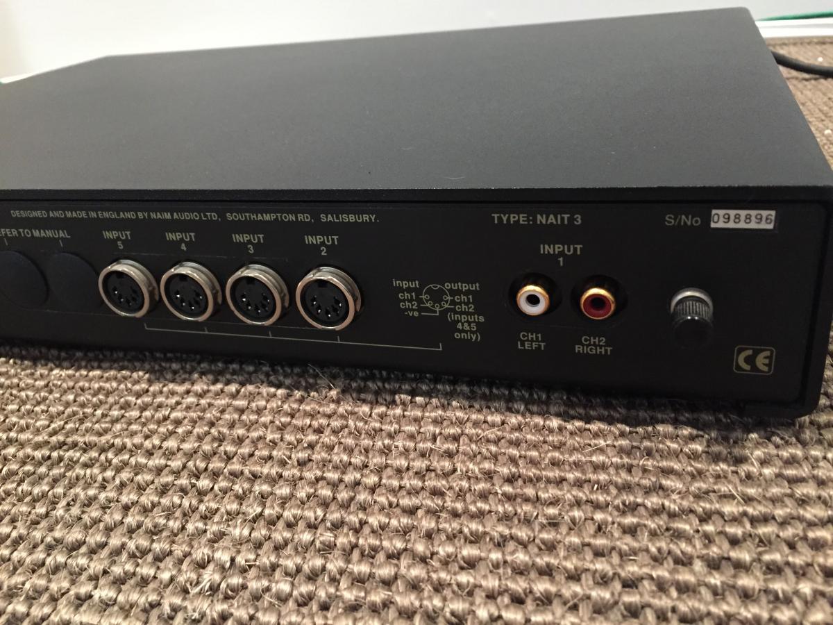 FS: Naim Nait3 Integrated Amplifier |﻿ Stereo, Home Cinema, Headphones ...