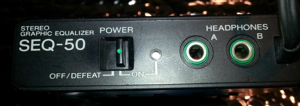 FS Sony SEQ-50 Walkman Graphic Equaliser EQ HeadPhone Amp Retro 1984 ...