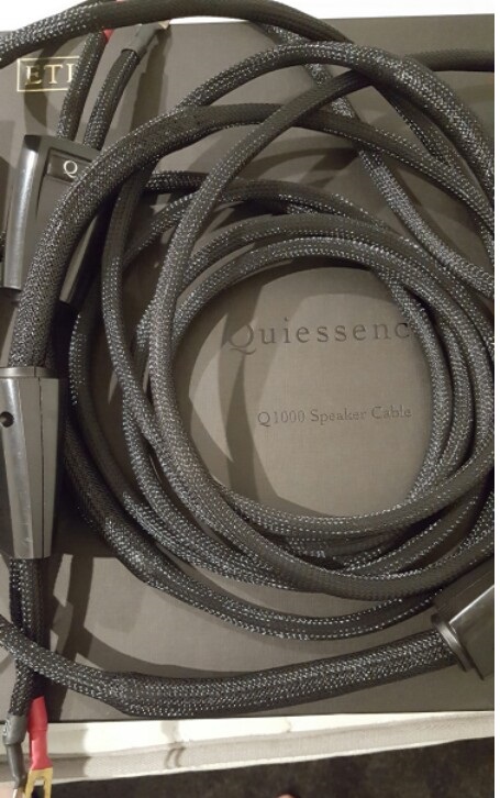 SOLD: ETI Quiessence Q1000 Spk cables x 3.0 Meter - Stereo, Home Cinema ...