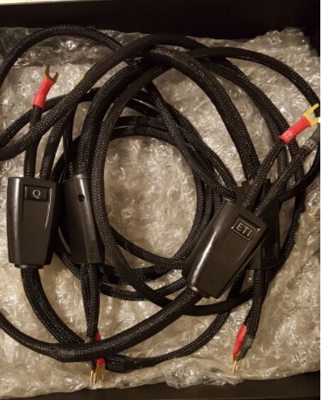 SOLD: ETI Quiessence Q1000 Spk cables x 3.0 Meter - Stereo, Home Cinema ...