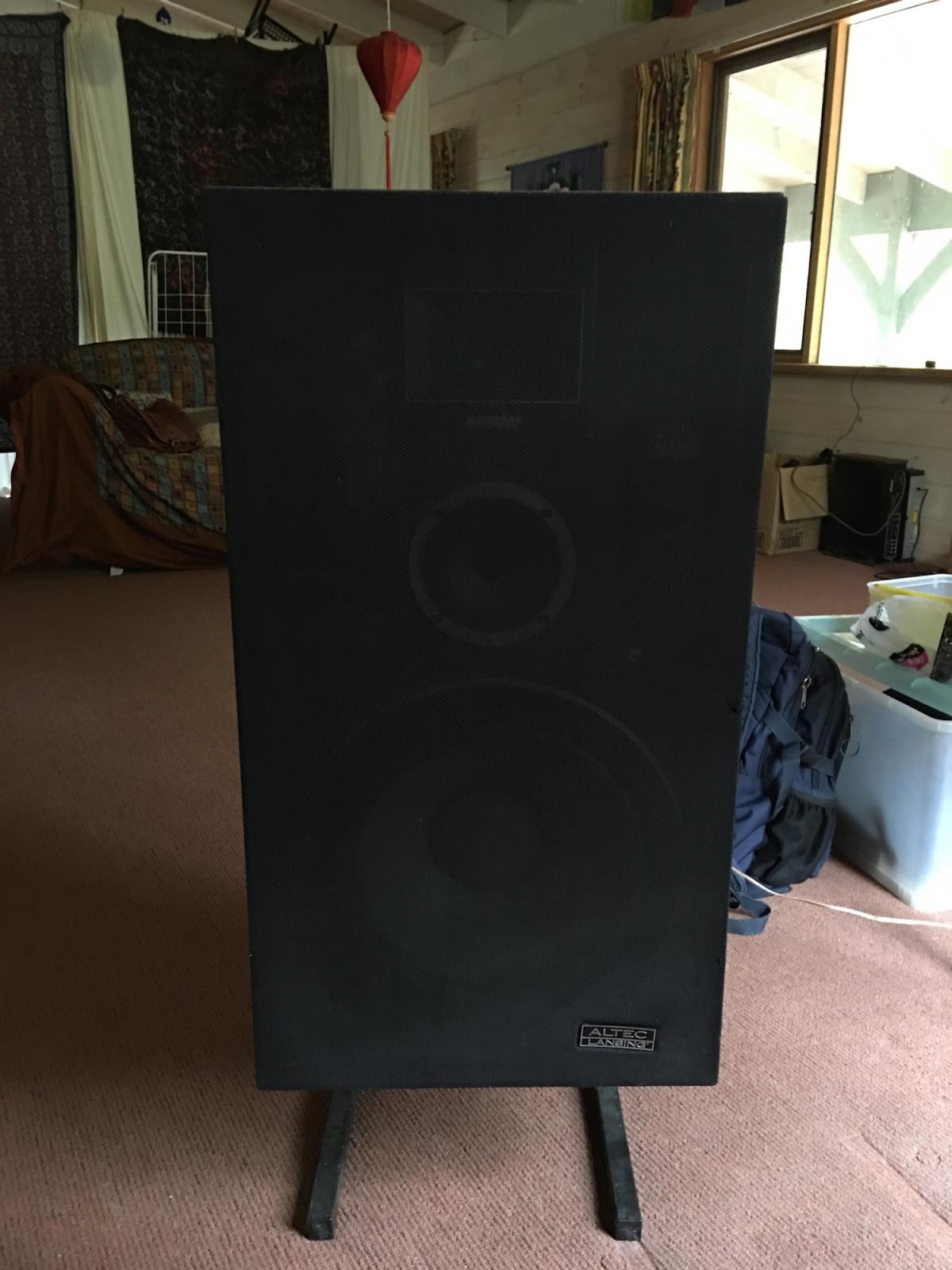 SOLD: FS: Altec Lansing Model 8 Speakers with Mantaray Horns Vintage ...