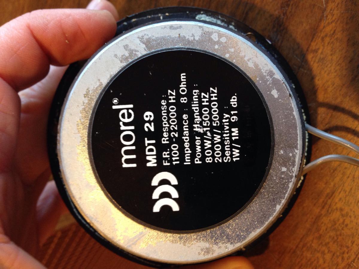 SOLD: Morel speakers - Stereo, Home Cinema, Headphones Components ...